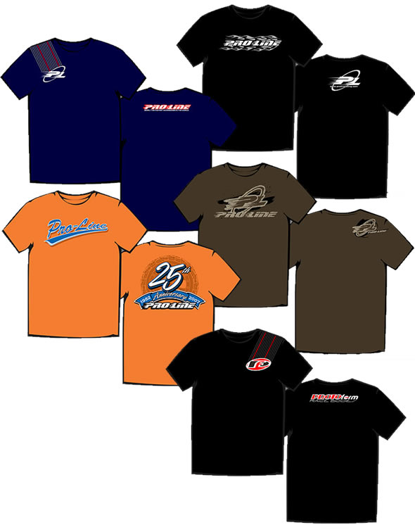 Pro-Line launch new range of T-shirts
