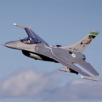 In Stock - FMS F16 875mm Jet Fighter