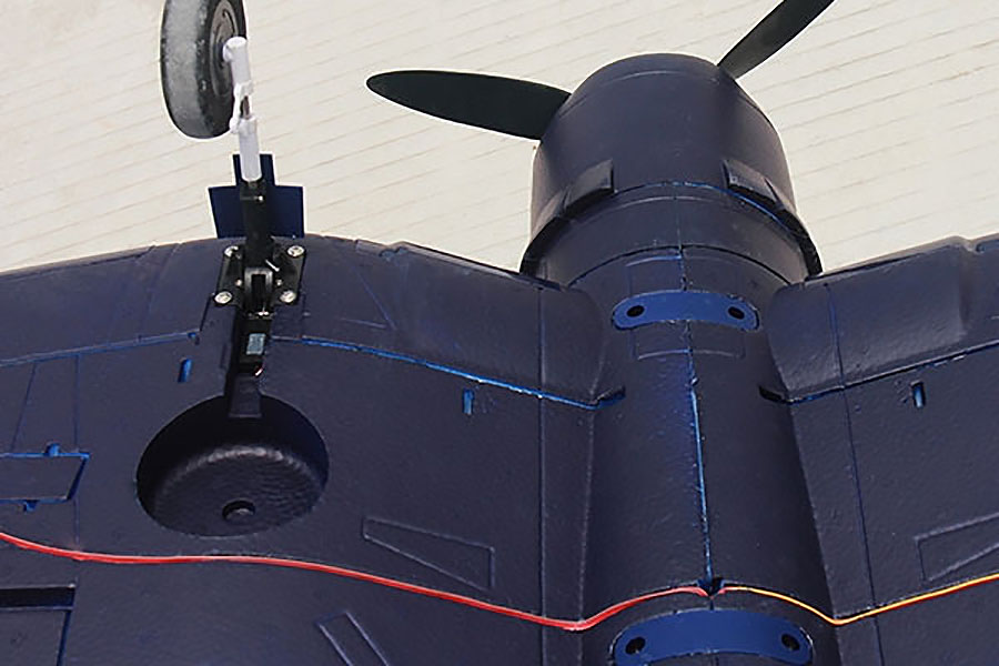 DYNAM F4U CORSAIR V2 W/FLAPS 1270MM W/O TX/RX/BATT #DYN8953V2