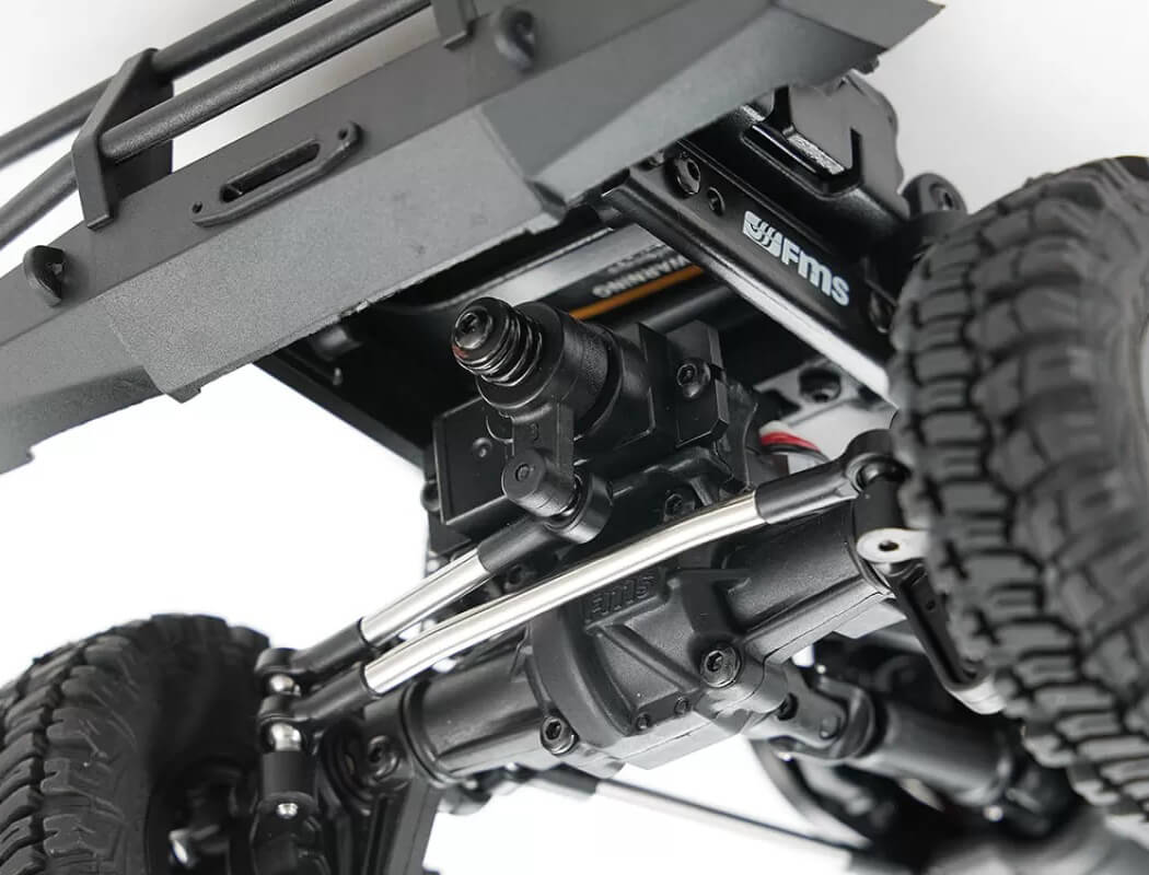 FMS FCX 1/18 TOYOTA LC80 RTR SCALER - GREY #FMS11831RTRGY