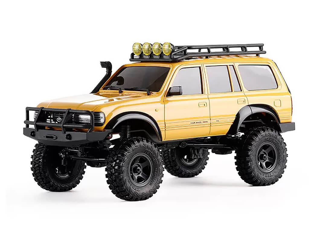 FMS FCX 1/18 TOYOTA LC80 RTR SCALER - YELLOW #FMS11831RTRYL