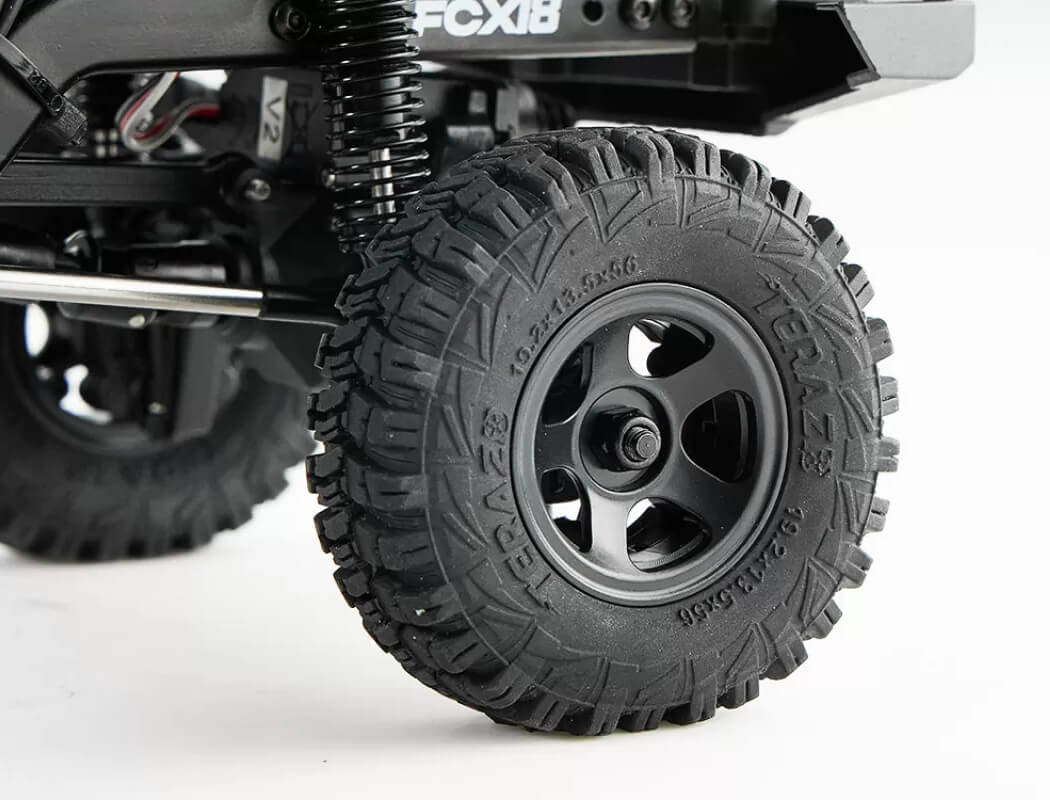 FMS FCX 1/18 TOYOTA LC80 RTR SCALER - YELLOW #FMS11831RTRYL