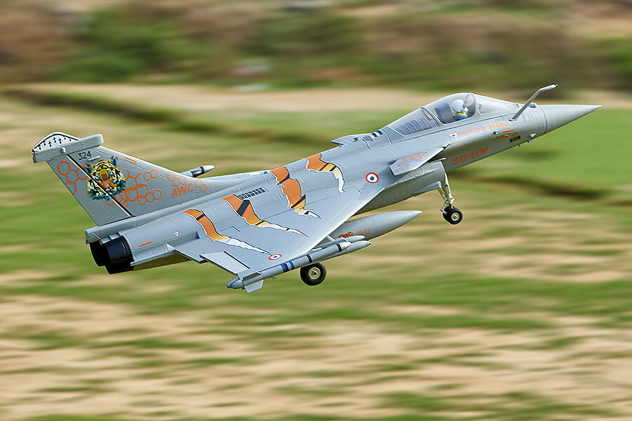 FMS 64MM RAFALE EDF ARTF W/REFLEX W/O TX/RX/BATT #FMS139P-REFV2