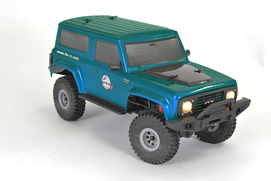 FTX OUTBACK MINI X CUB 1:18 TRAIL READY-TO-RUN MET. CYAN #FTX5523MC