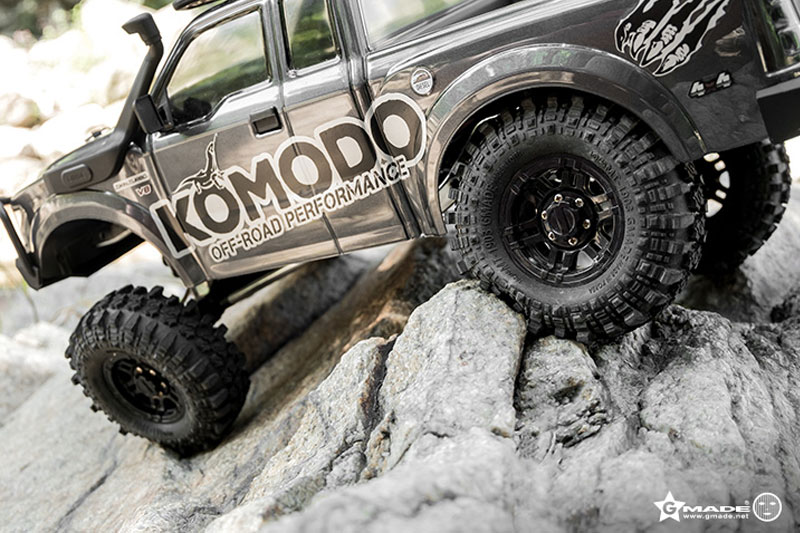 GMADE 1/10 GS01 KOMODO TRUCK SCALE CRAWLER KIT W/ ETRONIX COMBO #GM54000E