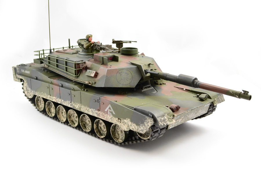 HOBBY ENGINE PREMIUM LABEL 2.4G M1A1 ABRAMS TANK - CAMO #HE0711