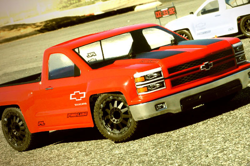 PROLINE CHEVY SILVERADO PRO-TOURING CLEAR SHORT COURSE BODY #PL3457-00