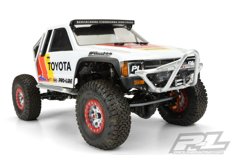 PROLINE 1985 TOYOTA HILUX SR5 CLEAR BODY CAB ONLY SCX10 313 #PL3466-01