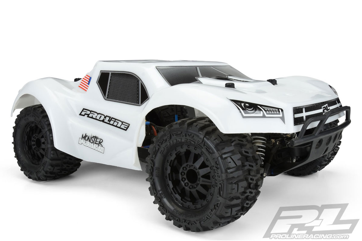 PROLINE PRECUT MONSTER FUSION BASH ARMOUR BODY (WHITE) 2.8T #PL3498-15