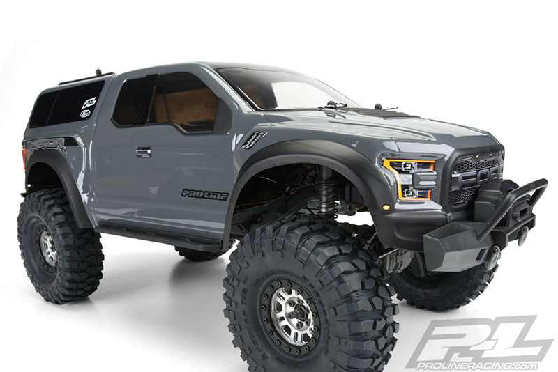 PROLINE 2017 FORD F-150 RAPTOR CLEAR BODY FOR 12.8" W/B TRX-4 #PL3509-00