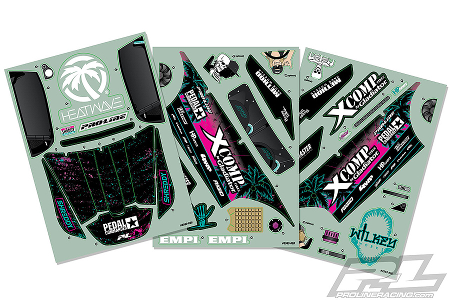 PROLINE MEGALODON DESERT BUGGY BLAKE WILKEY TOUGH BLACK BODY #PL3563-18